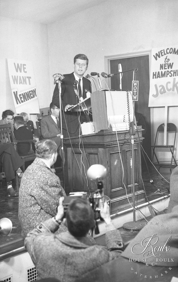 John F. Kennedy - 1960 Campaign Photograph - House of Roulx