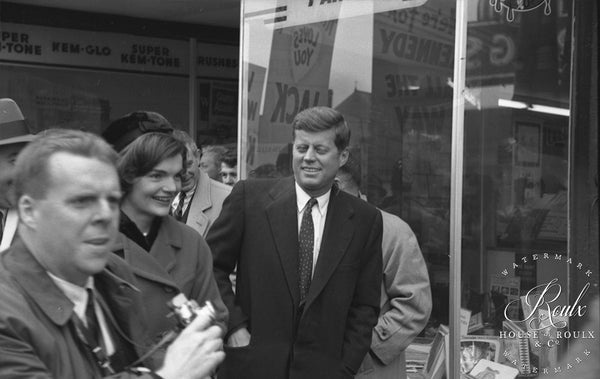 John F. Kennedy - 1960 Campaign Photograph - House of Roulx