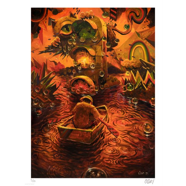 Adam J. O'Day "Traffic Light Dimension" - Archival Print, Limited Edit ...