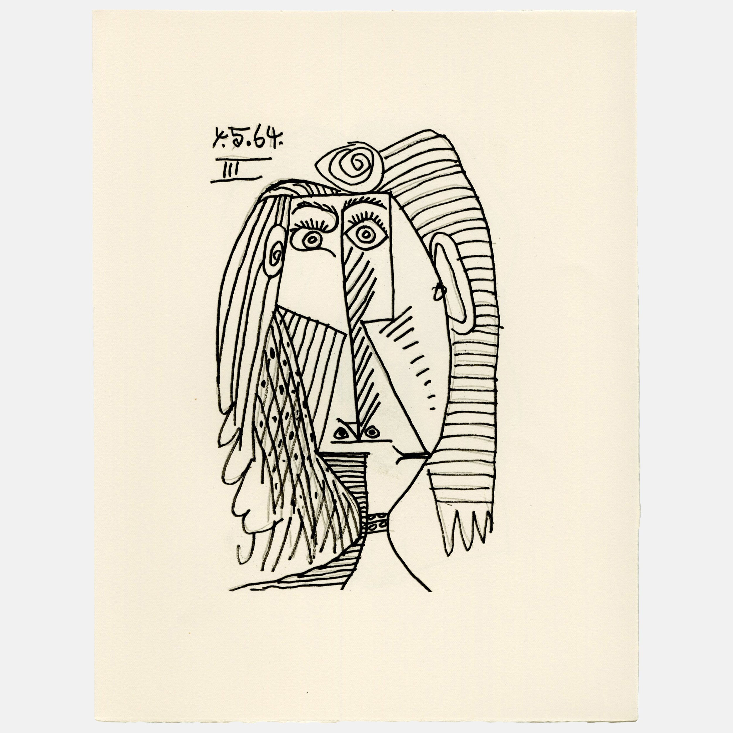 Pablo Picasso Contour Drawings