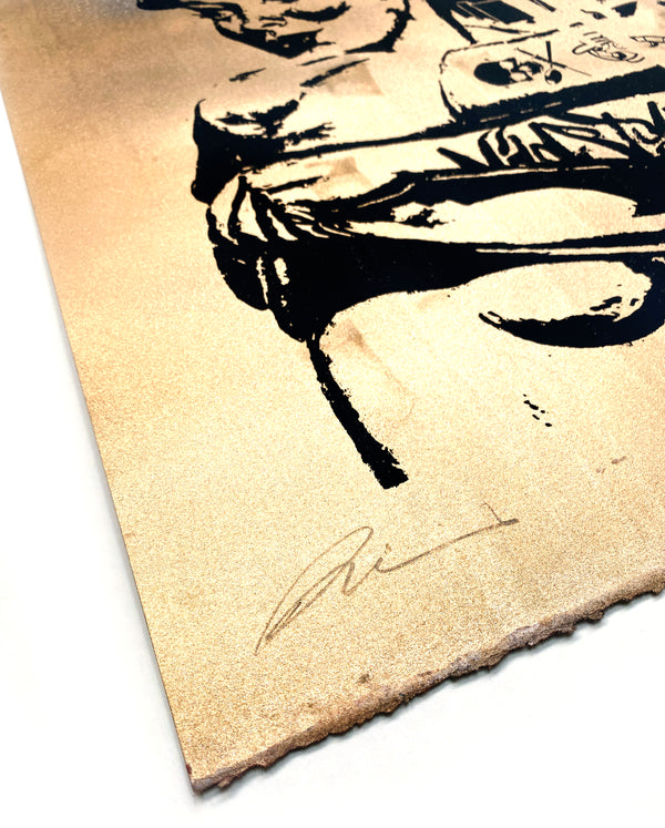 Dave Navarro & Brian J. Hoffman "LA Darling" - Hand-Painted, Silk Scre ...