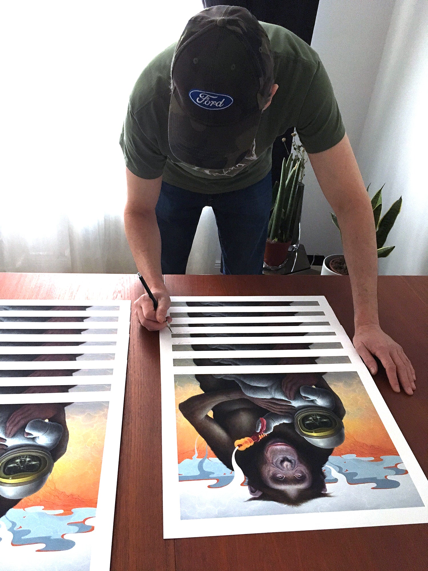 Chris Leib "Trinity" - Archival Print, Limited Edition of 15 - 14 x 17 ...