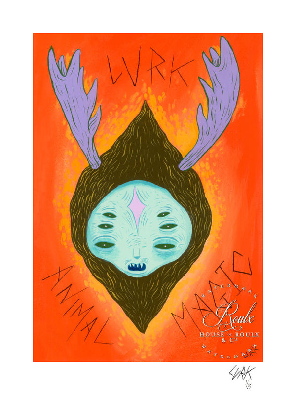 LURK "Animal Sacrifice" - Limited Edition, Archival Print - House of Roulx