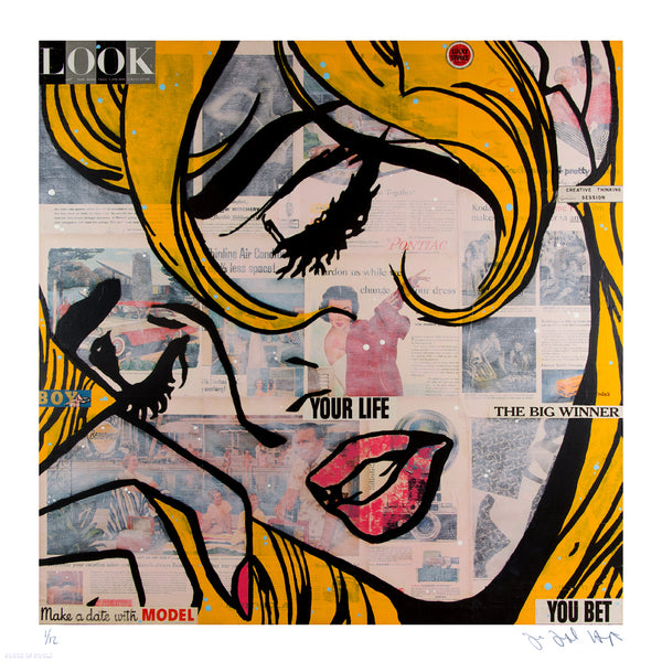 John Joseph Hanright "The Big Winner" - Limited Edition, Archival Prin ...