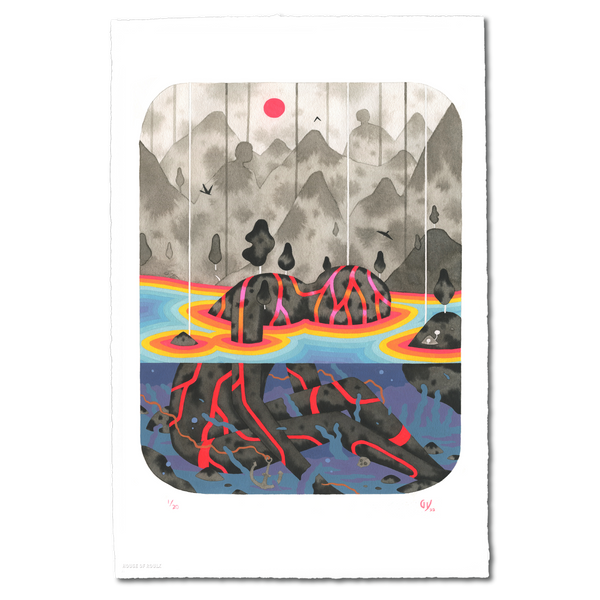 Graham Yarrington "Cutaway Pond" - Archival Print, Limited Edition of ...