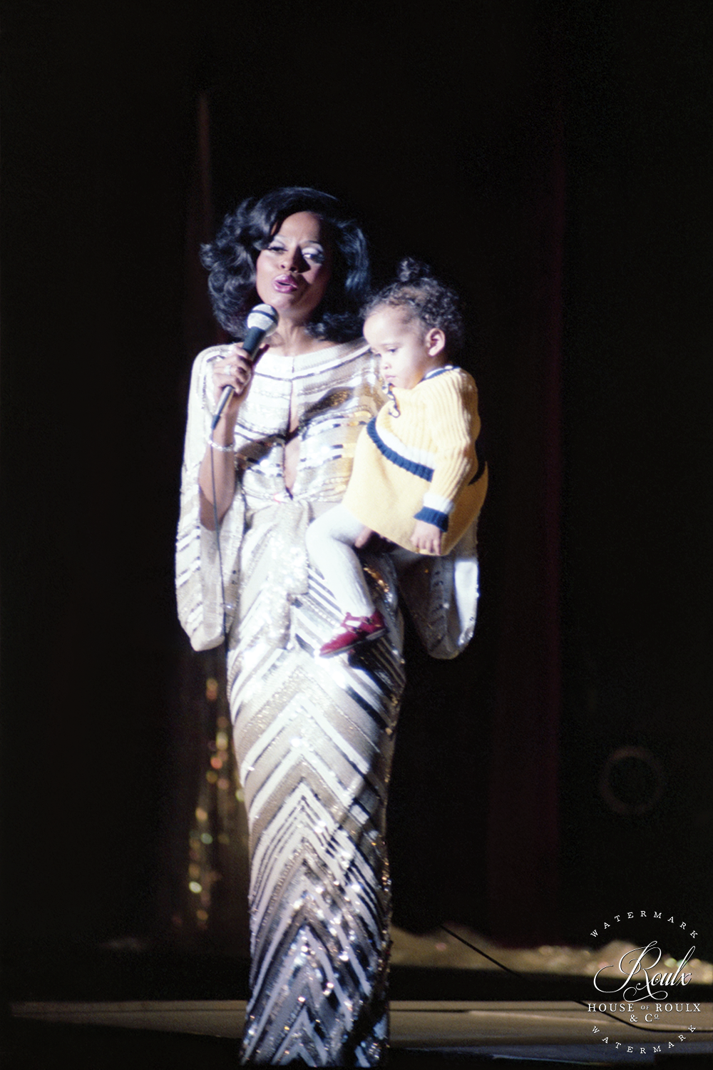 Diana Ross (by Peter Warrack) - Fine Art Print - House of Roulx