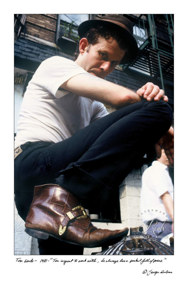 Tom Waits (by George DuBose) - Fine Art Print - House of Roulx