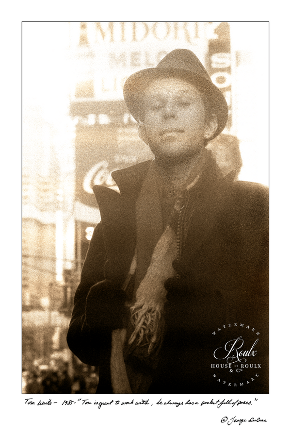 Tom Waits (by George DuBose) - Fine Art Print - House of Roulx