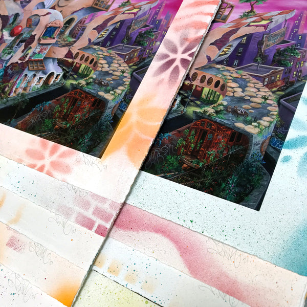 Lady Pink - "Ghetto Pink" - Hand-Embellished Edition of 10 - 13 x 19 ...