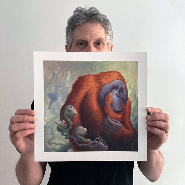 Chris Leib "Origin of Dreams" - Hand-Embellished Edition of 5 - 12 x 1 ...