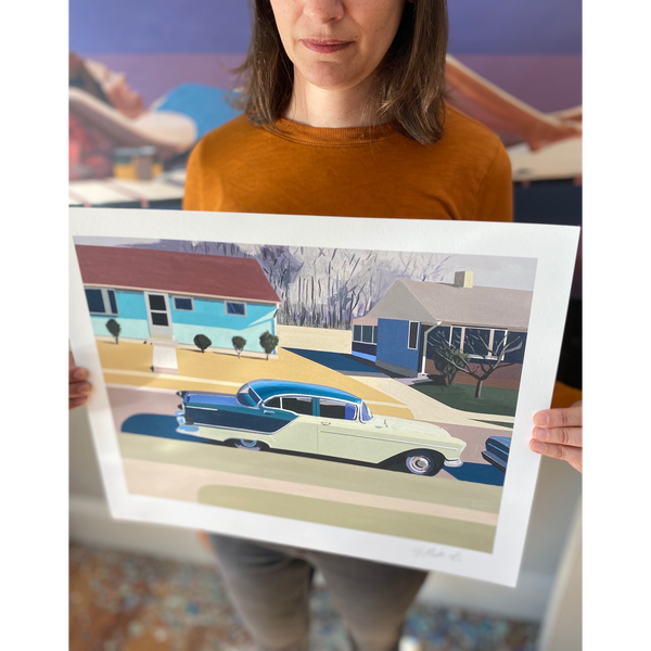 Jessica Brilli "The Neighborhood" - Archival Print, Limited Edition of ...