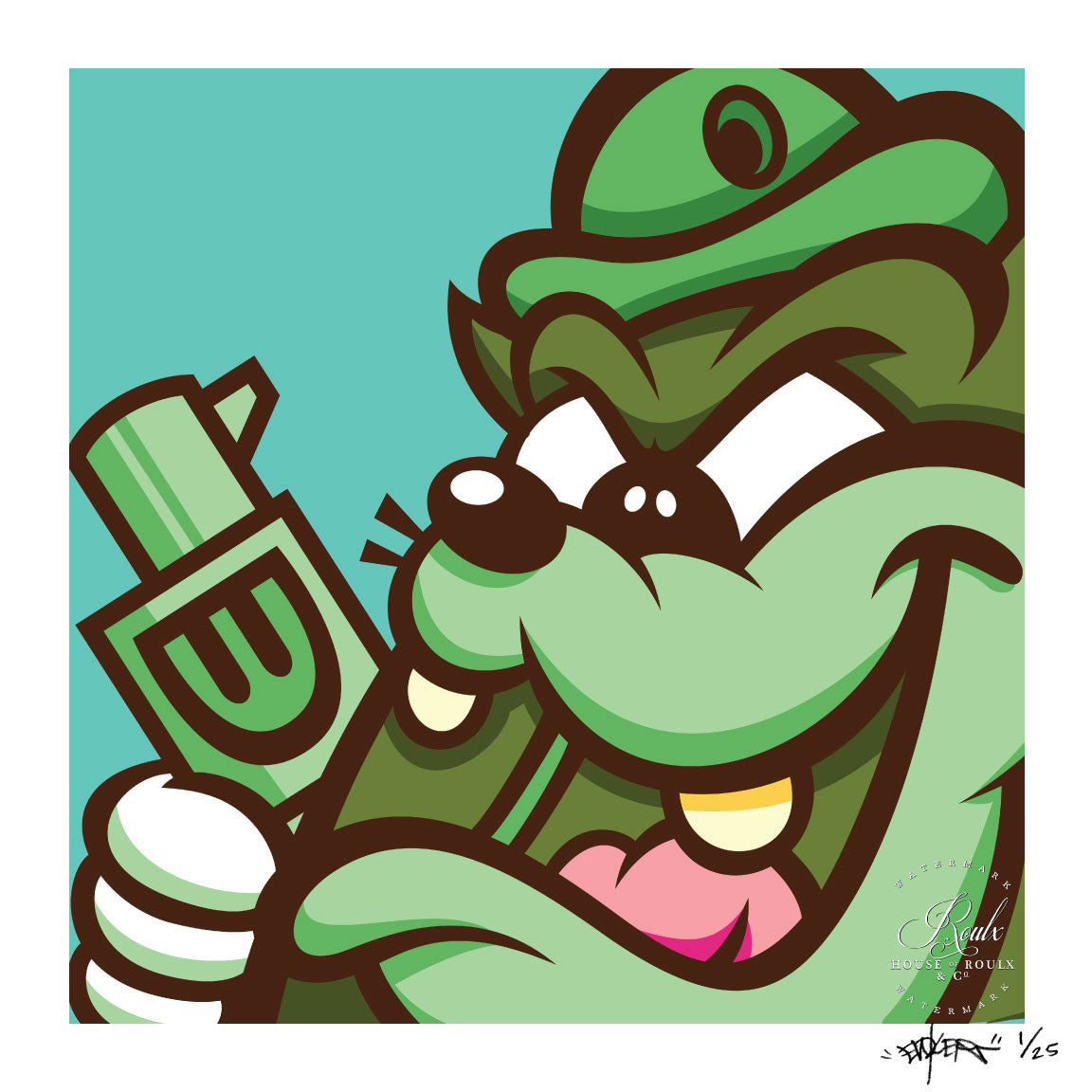 Pistol Pete Cartoon Character