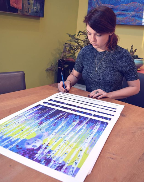 Vasilisa Romanenko "Chartreuse Dream" - Limited Edition, Archival Prin - House of Roulx