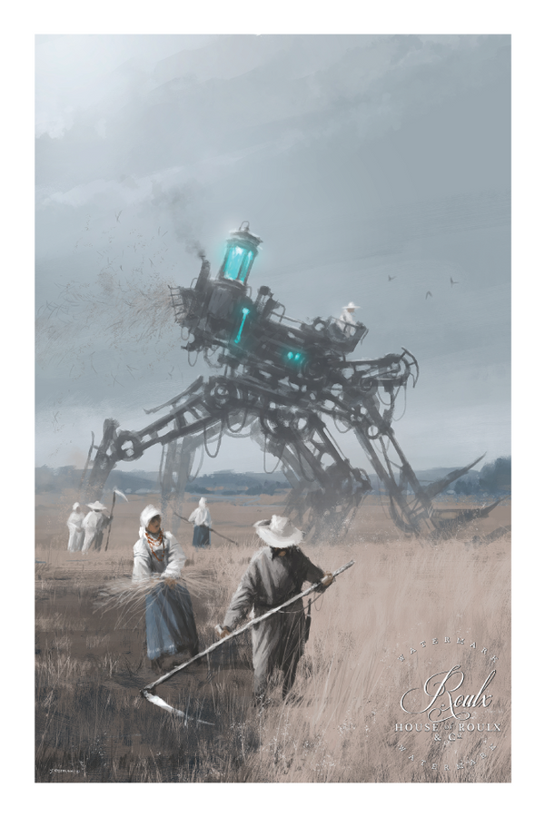 Mr. Werewolf (Jacob Rozalski) "Tesla Workers" - Fine Art Print - House ...